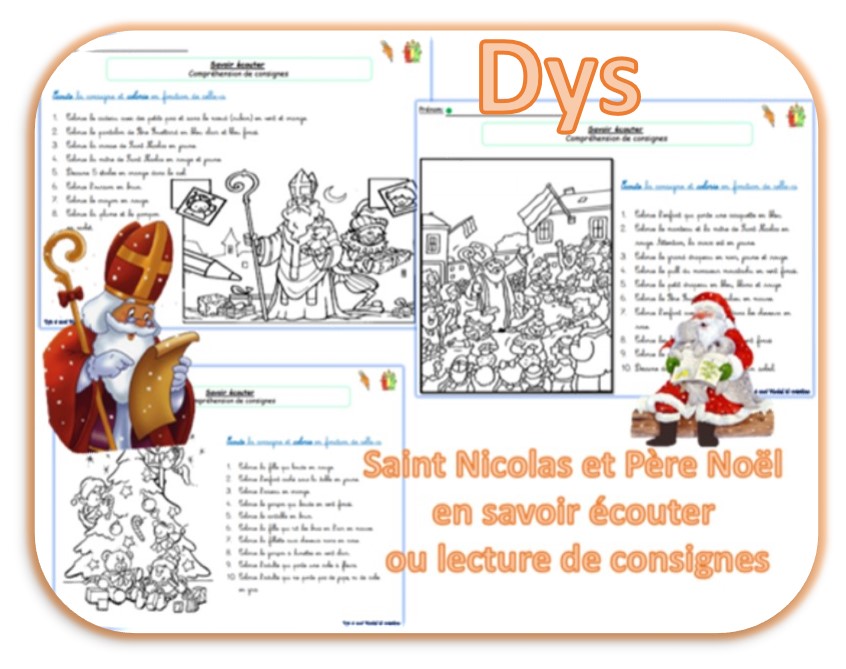 Lecture de consignes, savoir écouter et lire pour faire - Dys é moi