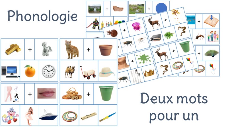 Nouveau jeu de phonologie en cartes à pinces - Dys é moi