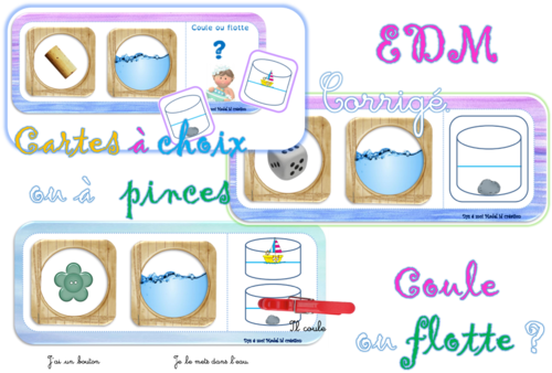 Atelier d’expérimentation sur coule ou flotte EVEIL